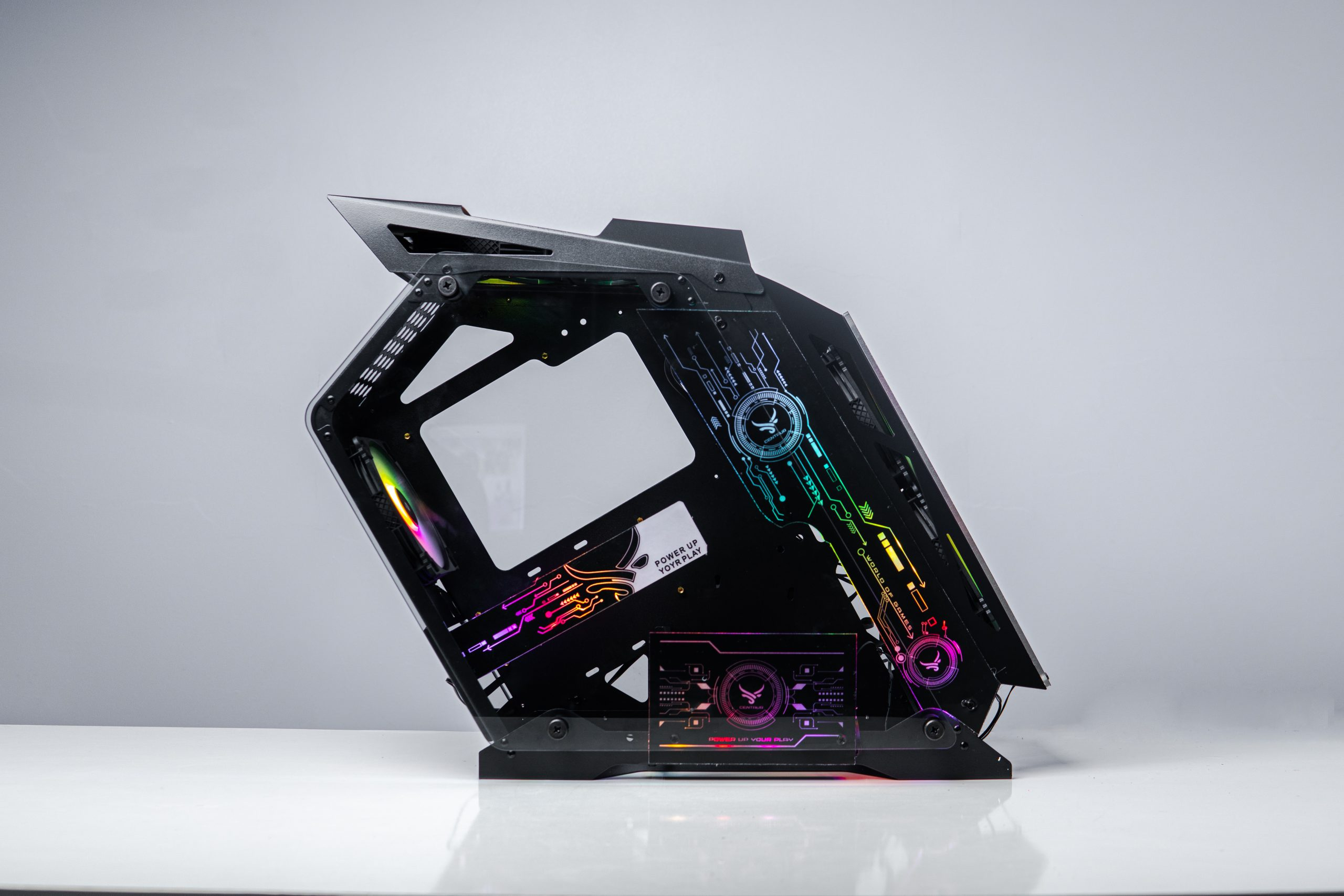 VỎ CASE CENTAUR SAG GAMING CT201 BlACK
